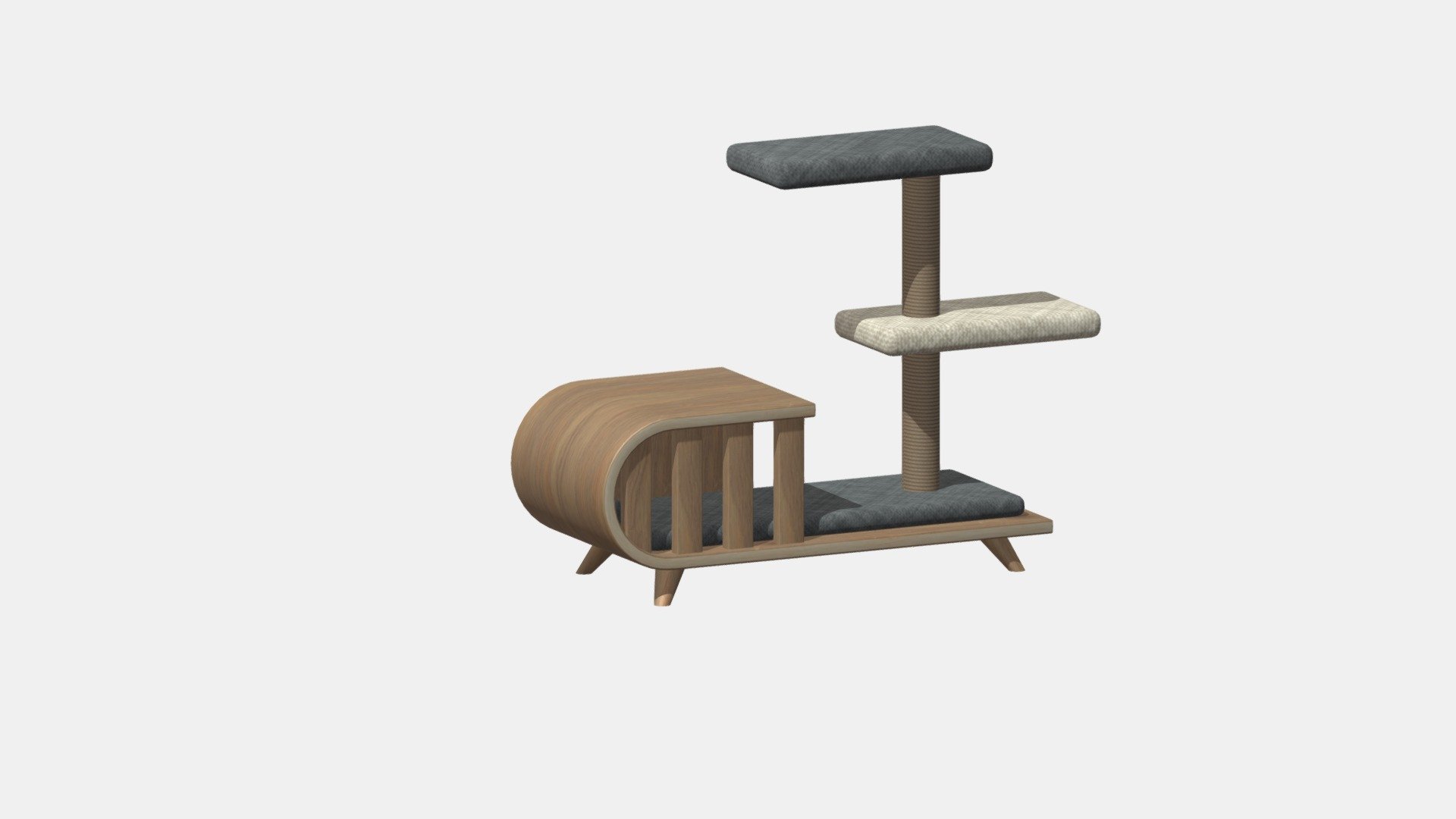 cat bed - Download Free 3D model by geceala [750afd0] - Sketchfab