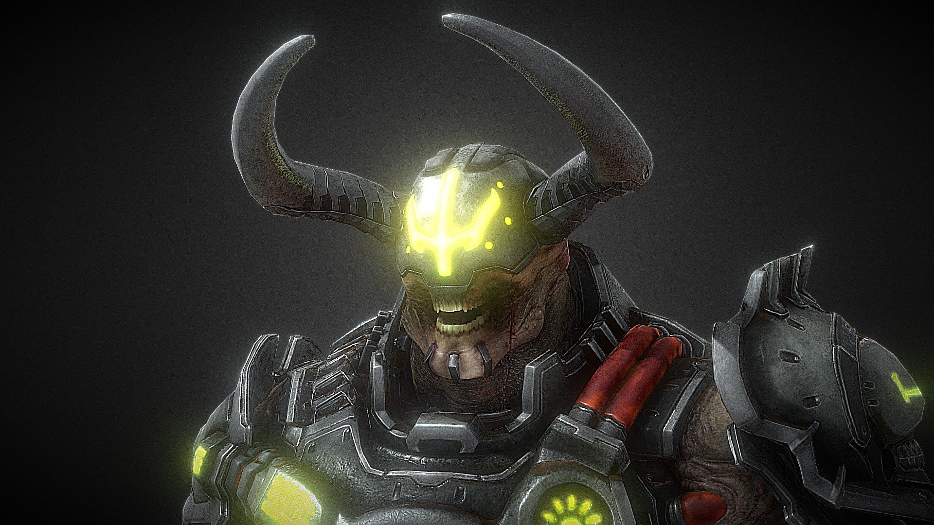 DOOM eternal Cultist slayer - Download Free 3D model by DJ_Nugget ...