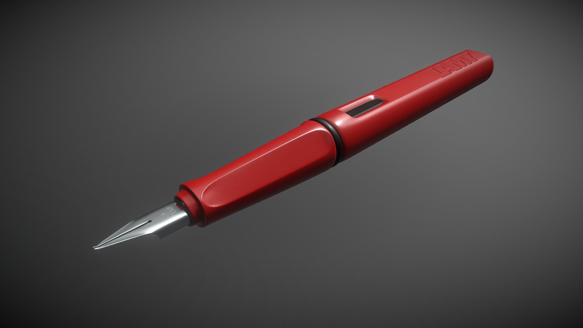 Lamy Safari Fountain Pen - Download Free 3D model by arc98tect [750bbb8 ...