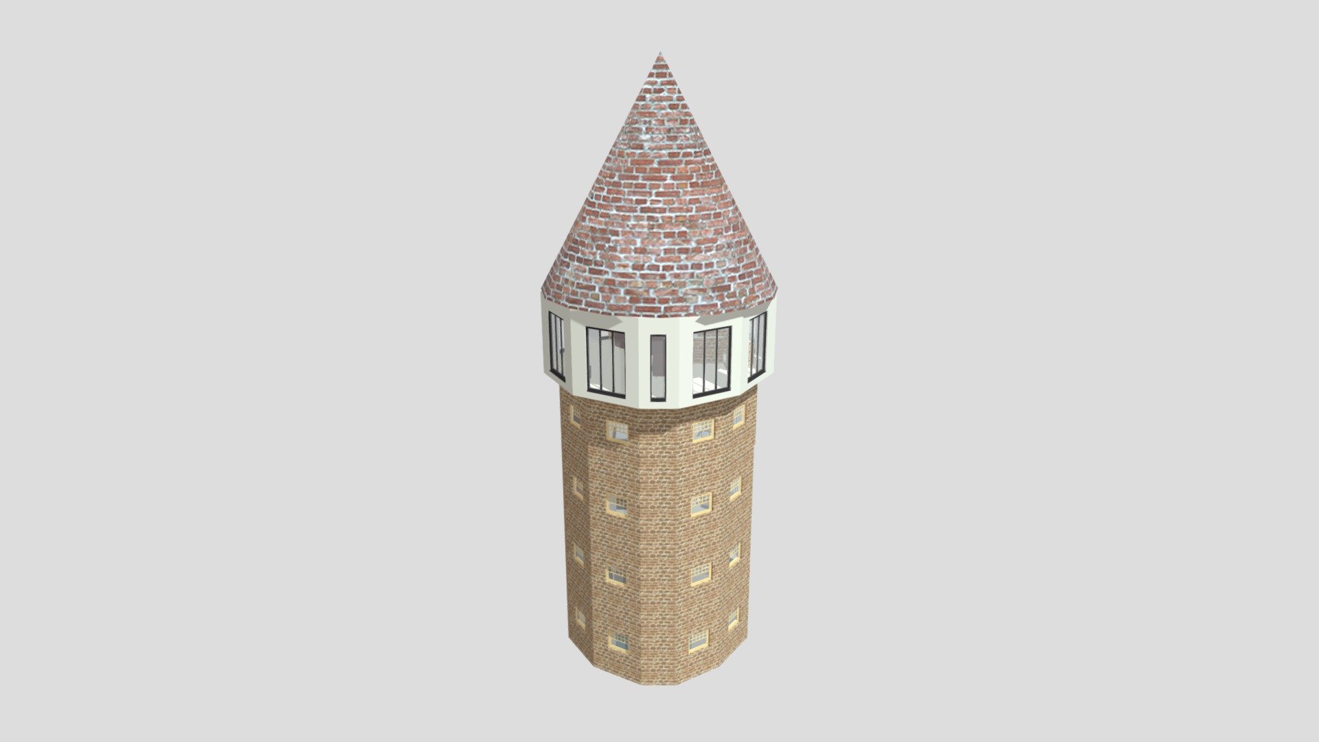 Tower - Download Free 3D model by Home Design 3D (@homedesign3d) [750cb24] - Sketchfab