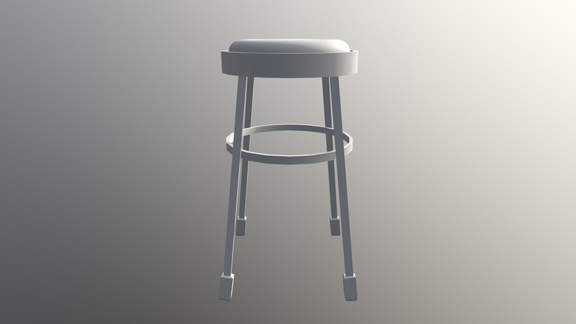 Game Object 2 _ Stool - 3D model by kel_c [750eb70] - Sketchfab