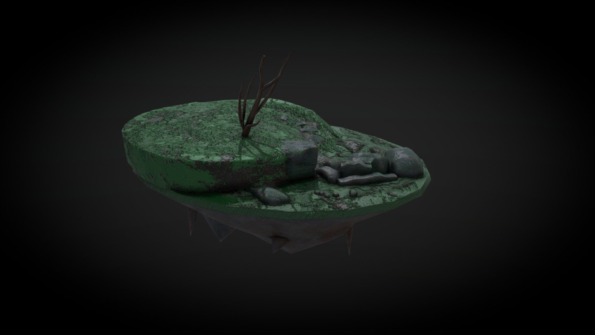 Floating Island - 3D model by Michael Davy (@Meagle13) [750f501 ...