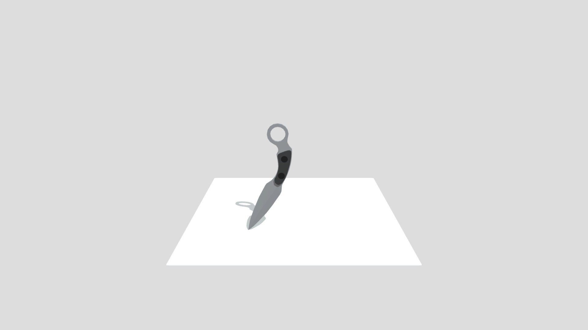 Hard Surface Modelling Karambit by Alden Fan - 3D model by aldenfss0607 [750fcbe] - Sketchfab