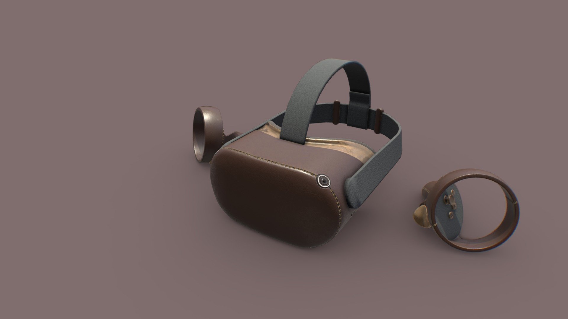 oculus Quest 2 Vintage style - Buy Royalty Free 3D model by Costi ...