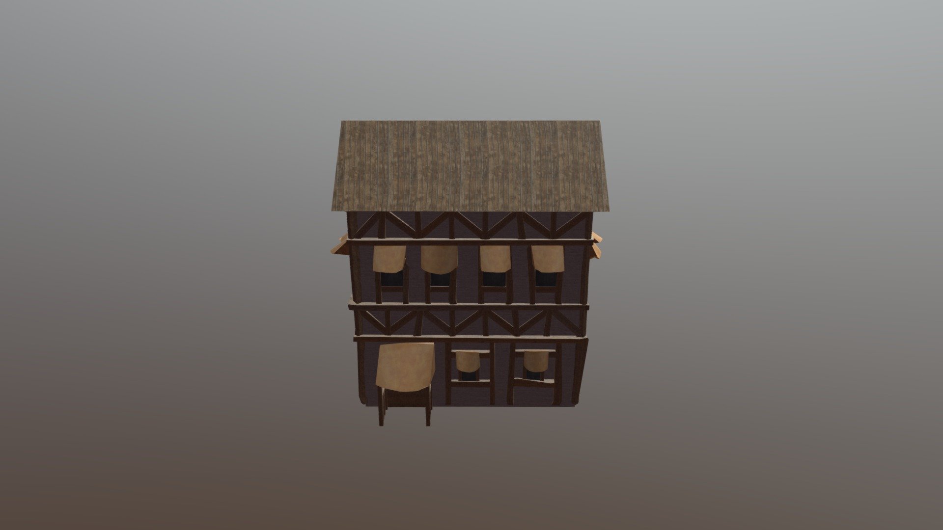 Medieval House 3 - 3D model by Craig Andrews (@Craig.Andrews) [7511099 ...