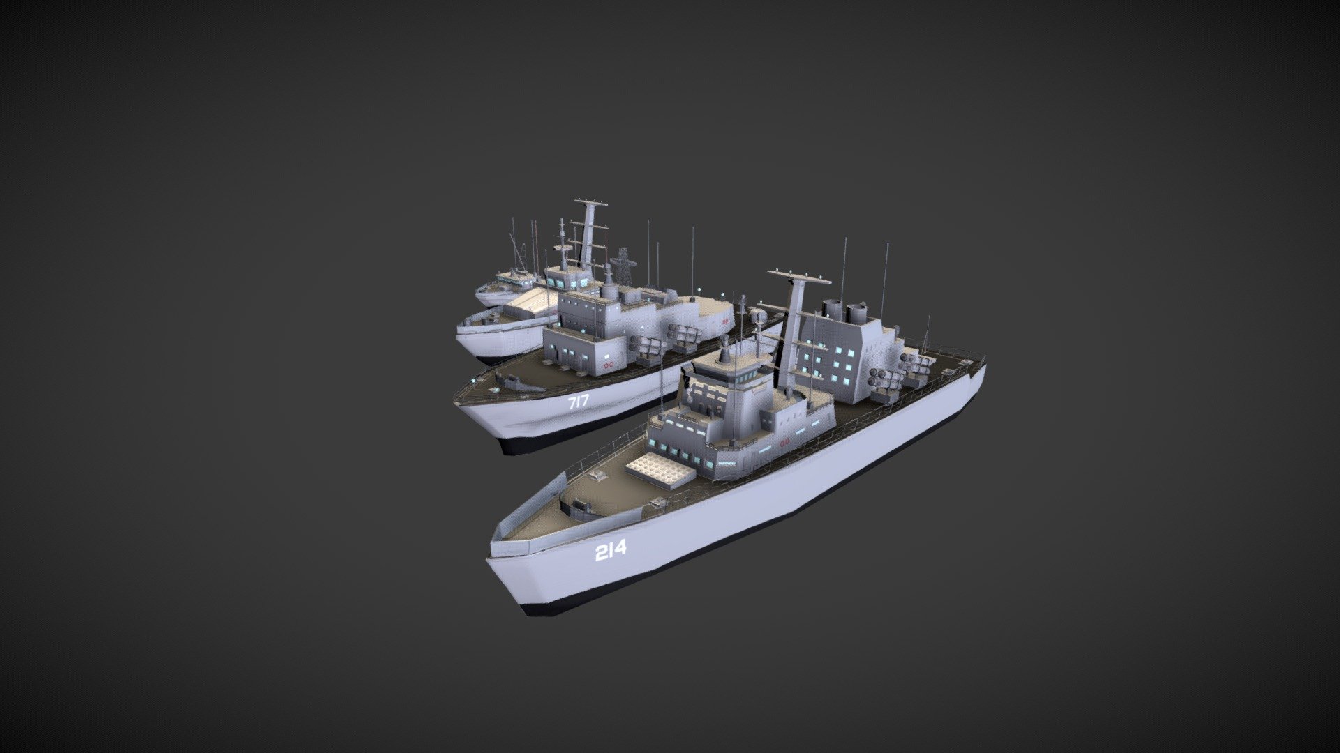 Ships2 - 3D model by sashapavlova [75114d5] - Sketchfab