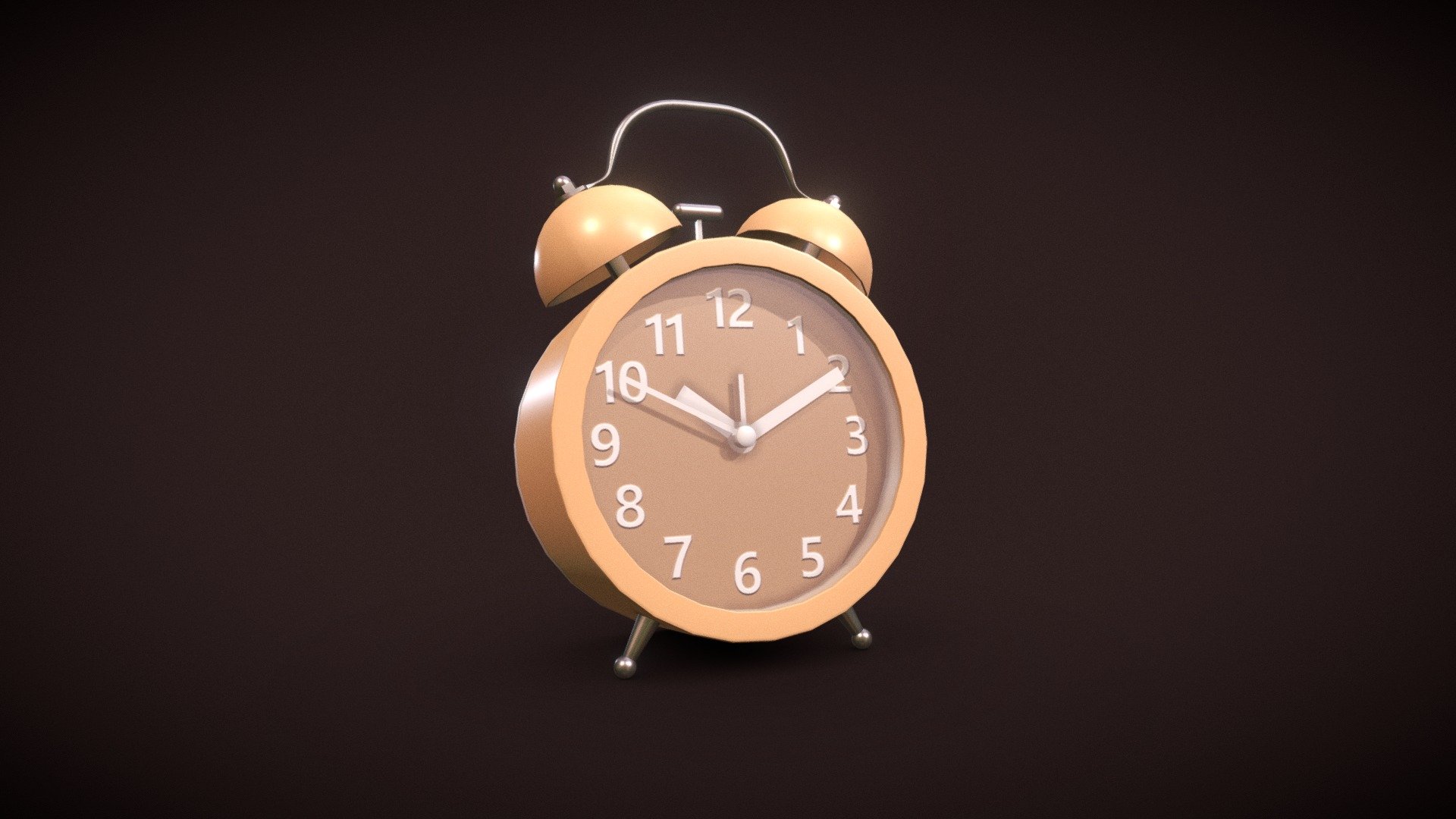Retro Clock - Buy Royalty Free 3D model by Pratibha (@Camay) [75115b8] - Sketchfab Store