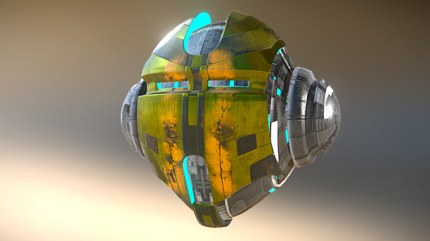 Cyborg Head - 3D model by invisibledoor [75117ec] - Sketchfab