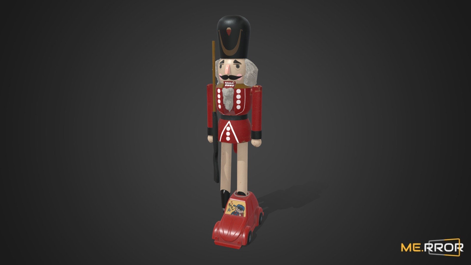 [Game-Ready] Nutcracker Doll - Buy Royalty Free 3D model by ME.RROR ...