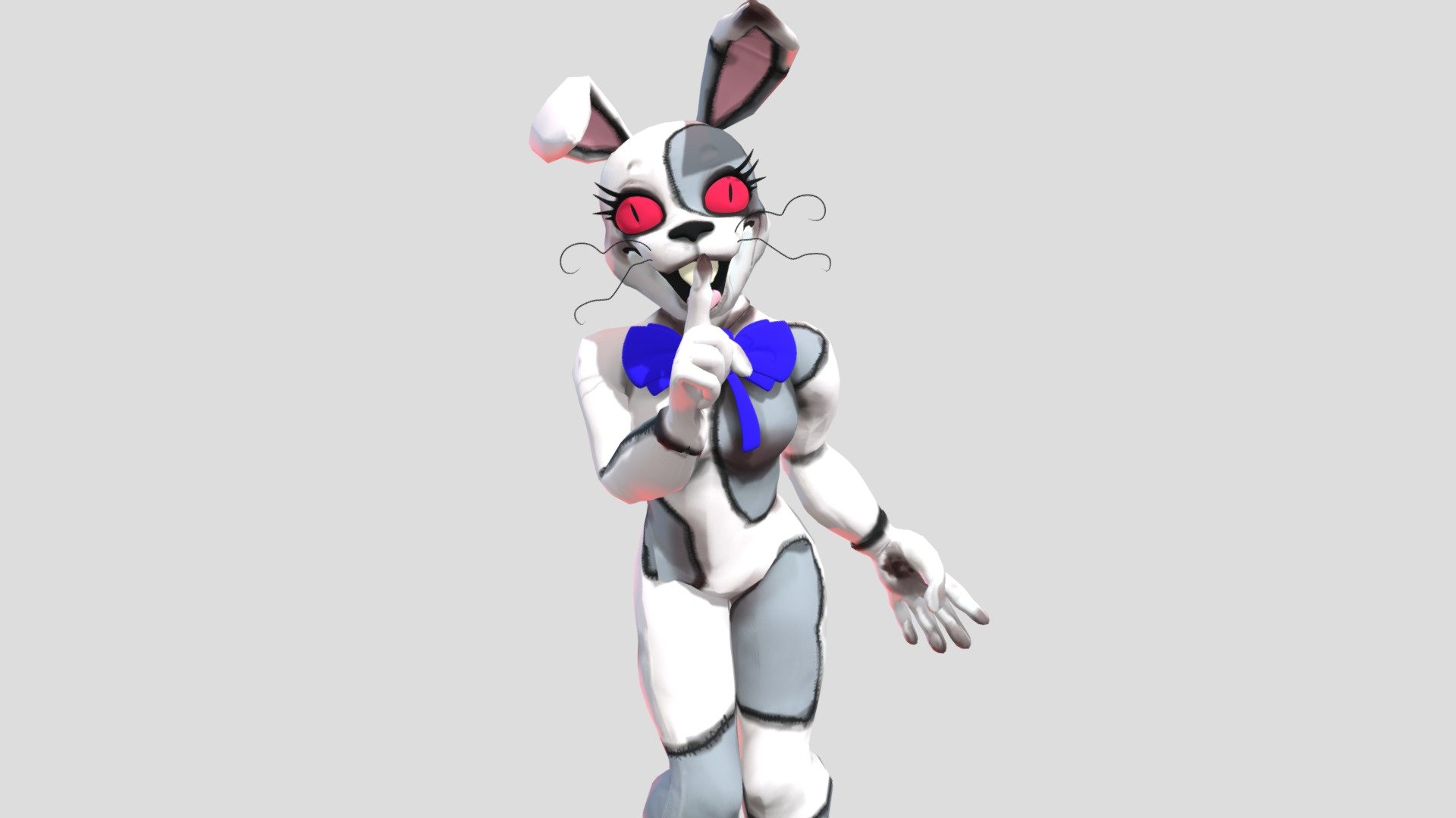Vanny by BuisnessKittyYT - Download Free 3D model by Broken down ...