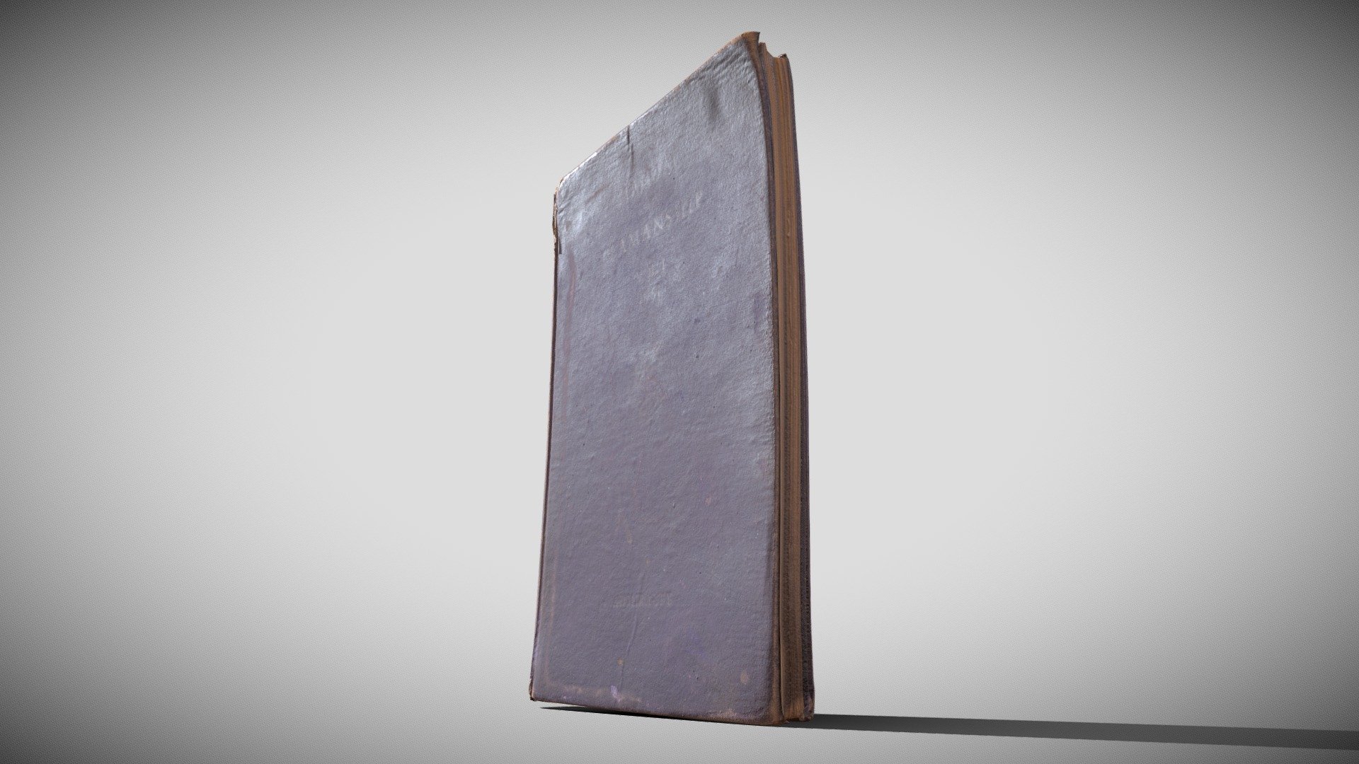 Old Book Scan 2 - Buy Royalty Free 3D model by Skidoosh [75125f0 ...