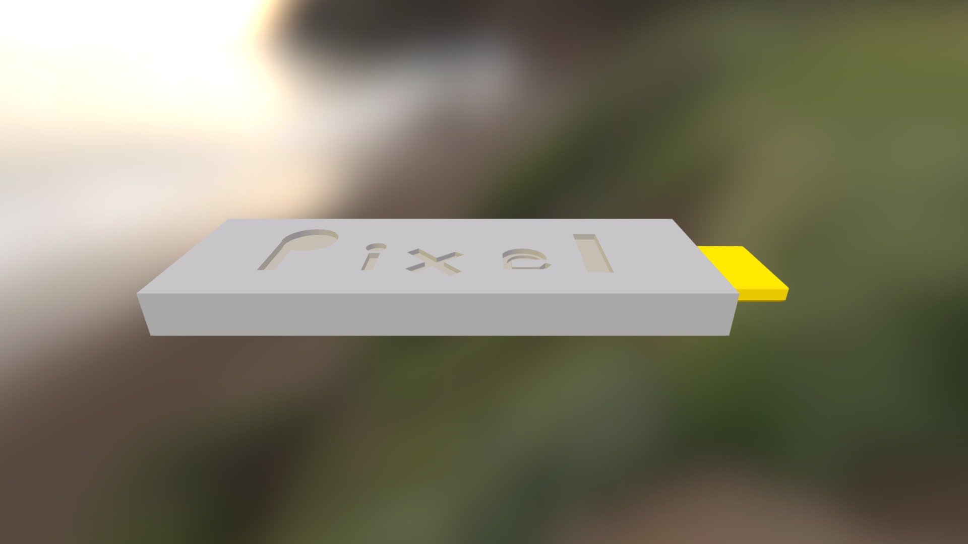 Pixel - 3D model by OmarSabouni [7514e5d] - Sketchfab