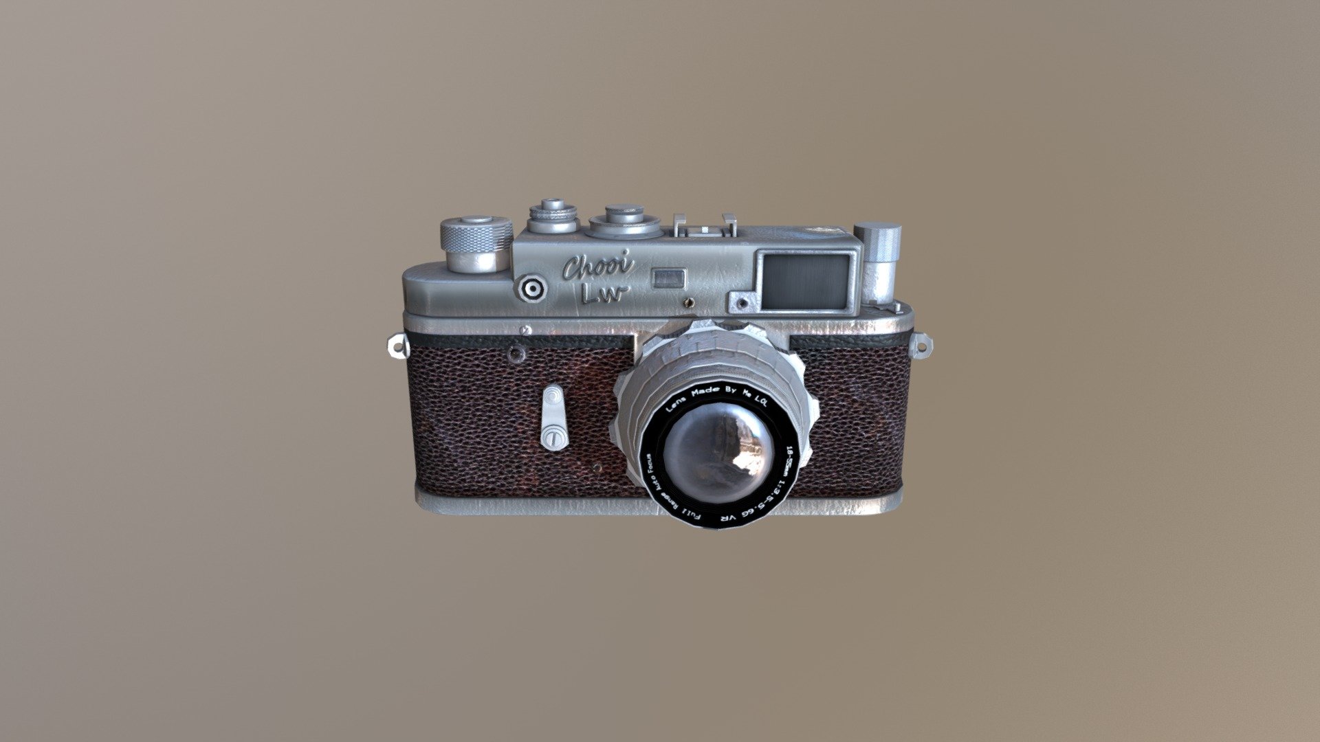 Vintage Camera - 3D model by Chooi.Lw [75160ea] - Sketchfab