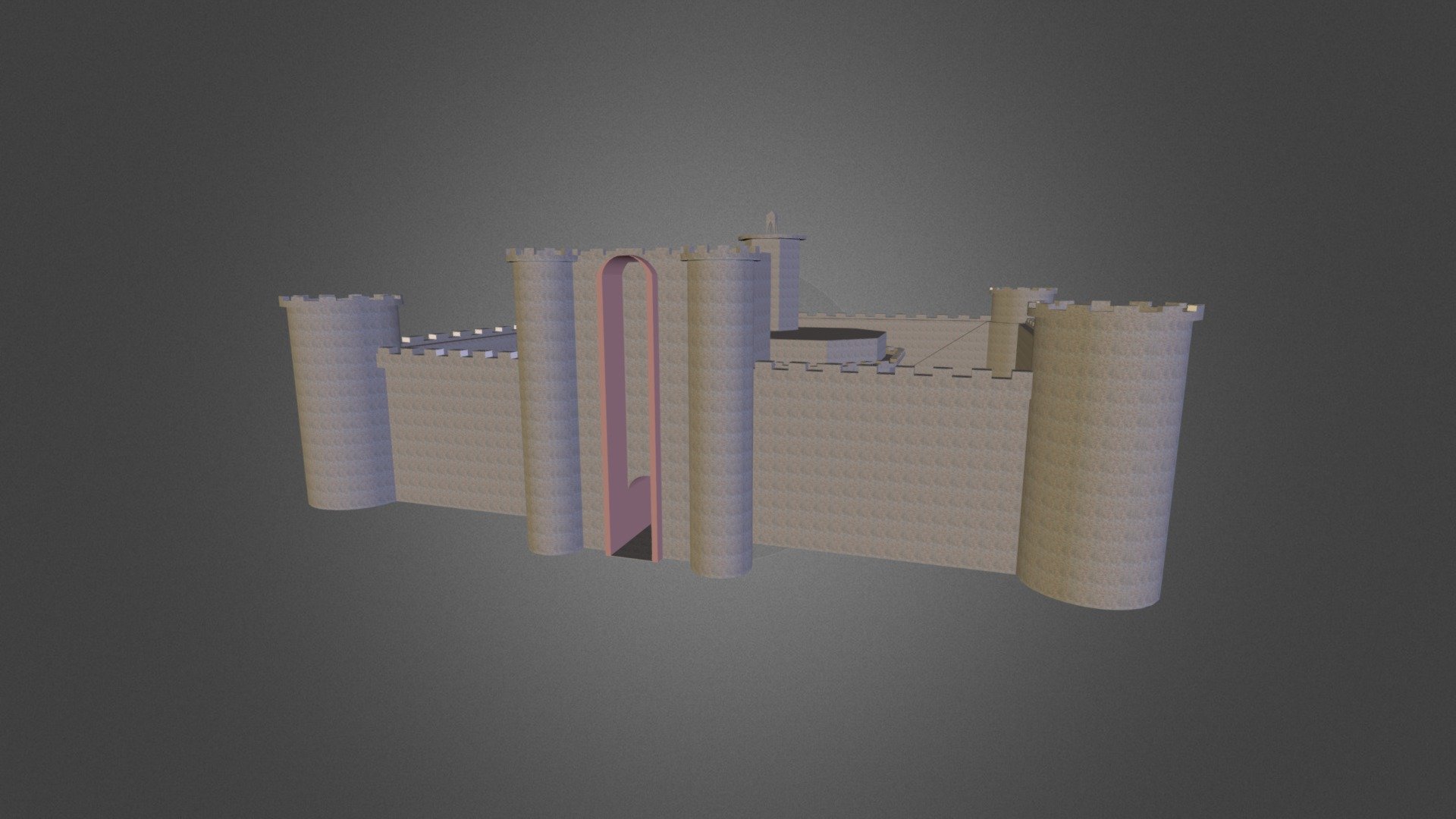 Castle Test - 3D model by fundude123 [75174b8] - Sketchfab