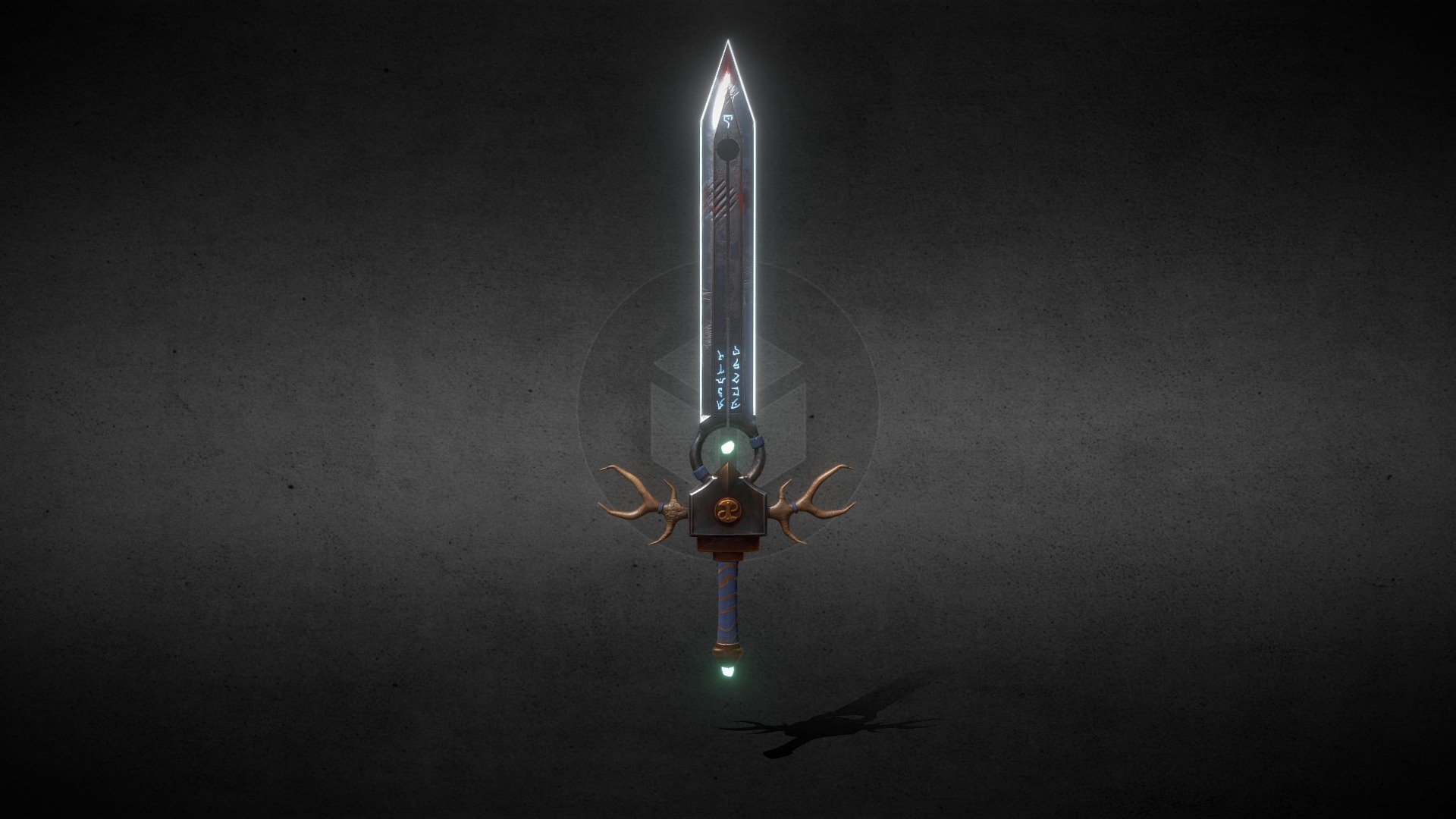Stylized Fantasy Sword - 3D model by Nicolas R. (@robn16) [7517519 ...