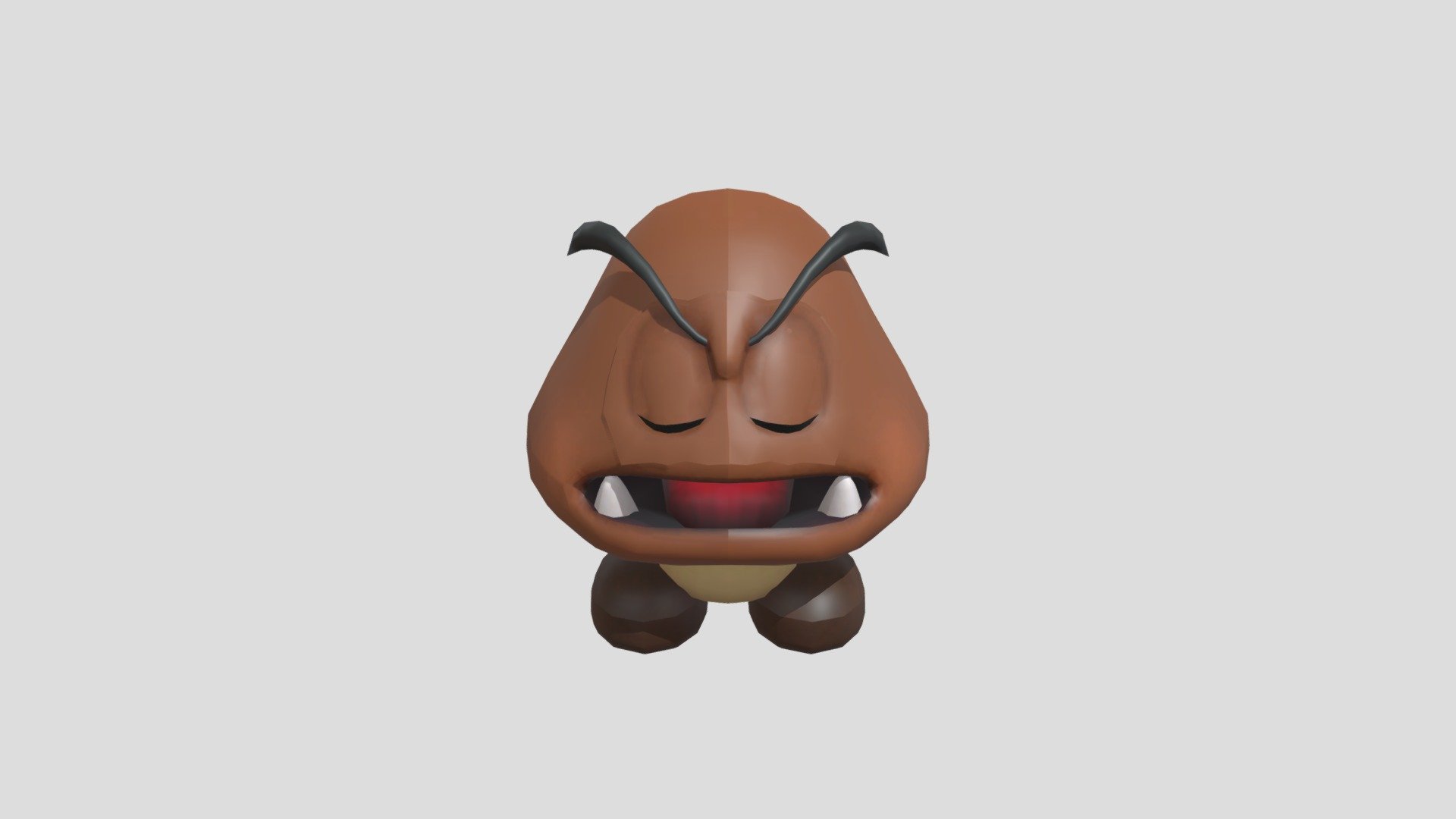 Goomba - Download Free 3D model by Eire [7518ff6] - Sketchfab