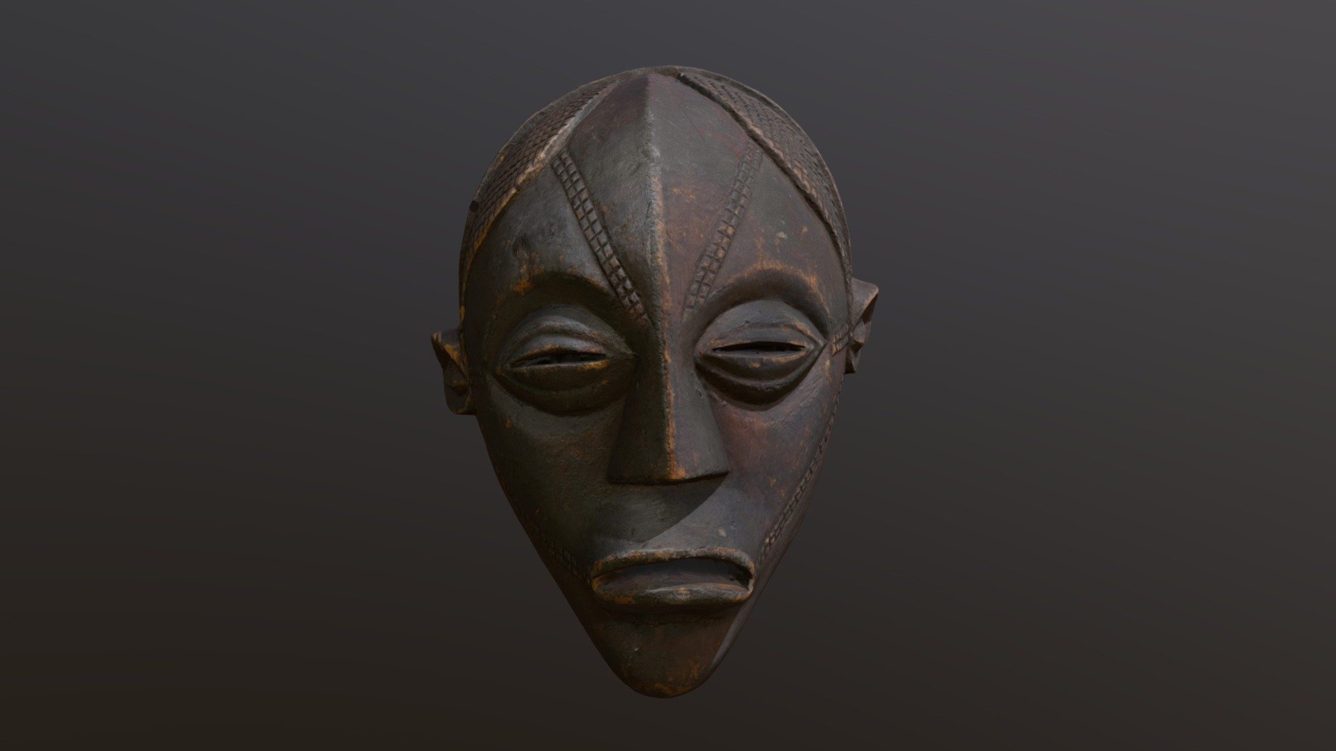 Ceremonial East African mask - Buy Royalty Free 3D model by Lisa ...