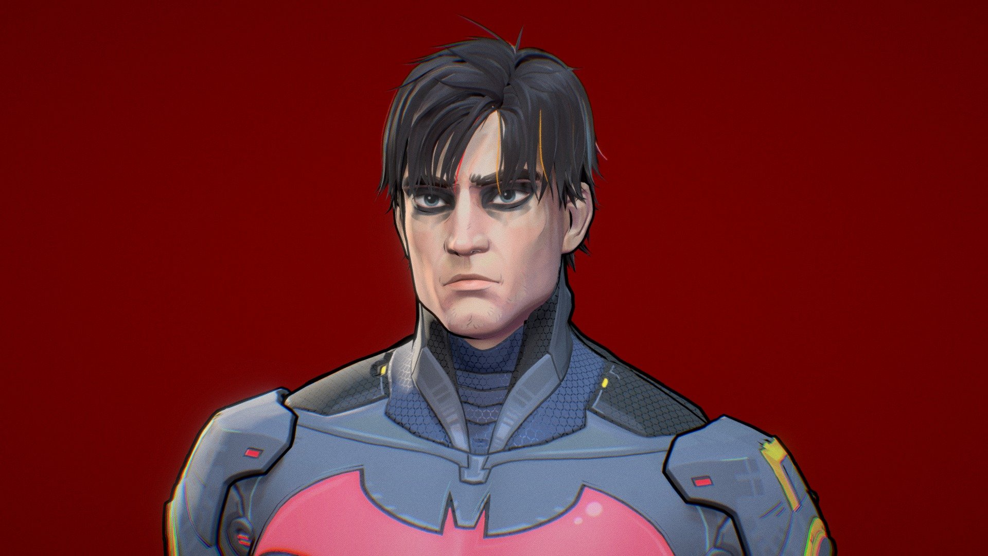 Marvel Rivals - Batman Beyond Unmasked FanArt - Download Free 3D model ...