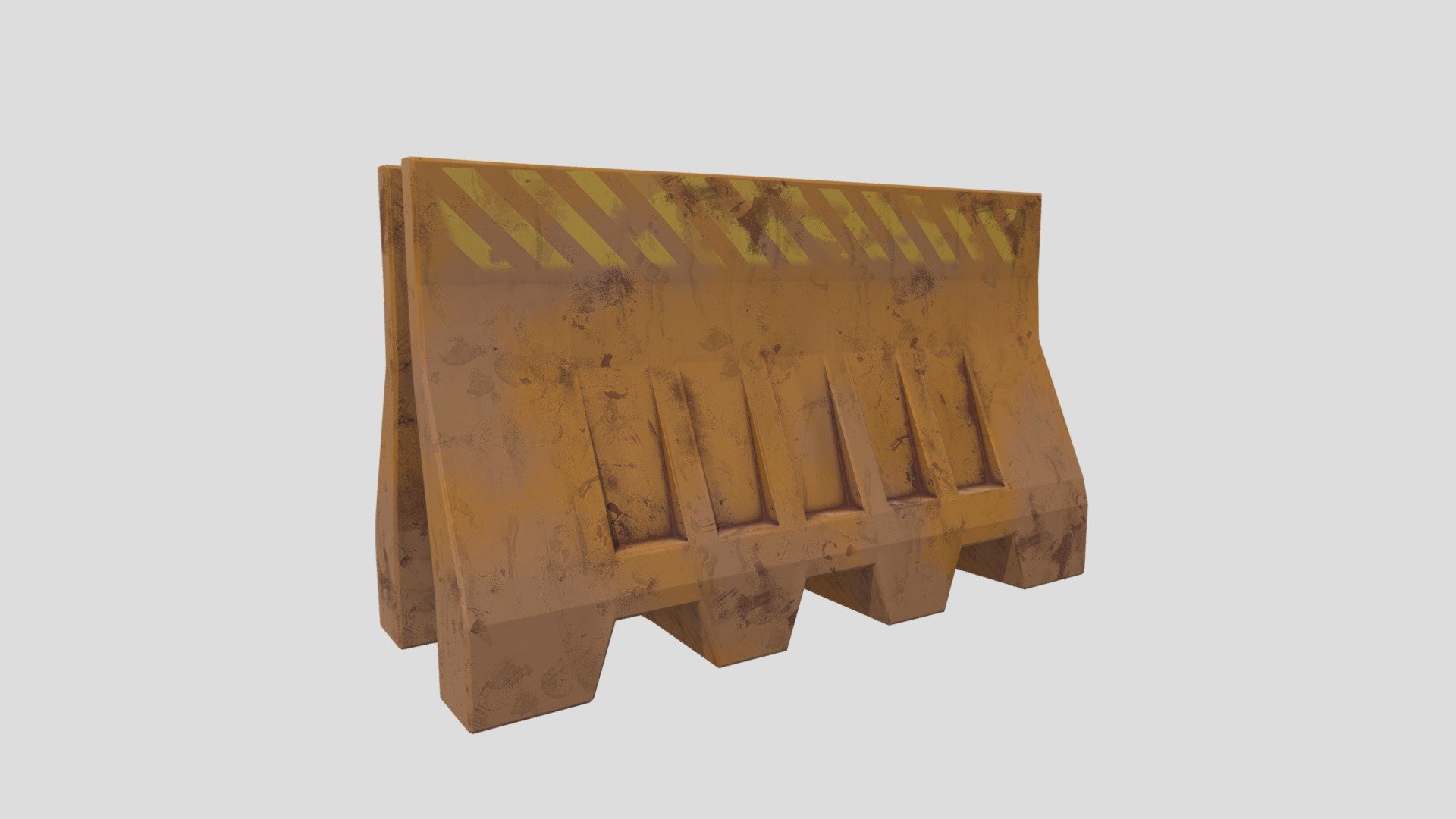 Roadblock - Download Free 3D model by snowkiwiQWQ [751dddd] - Sketchfab