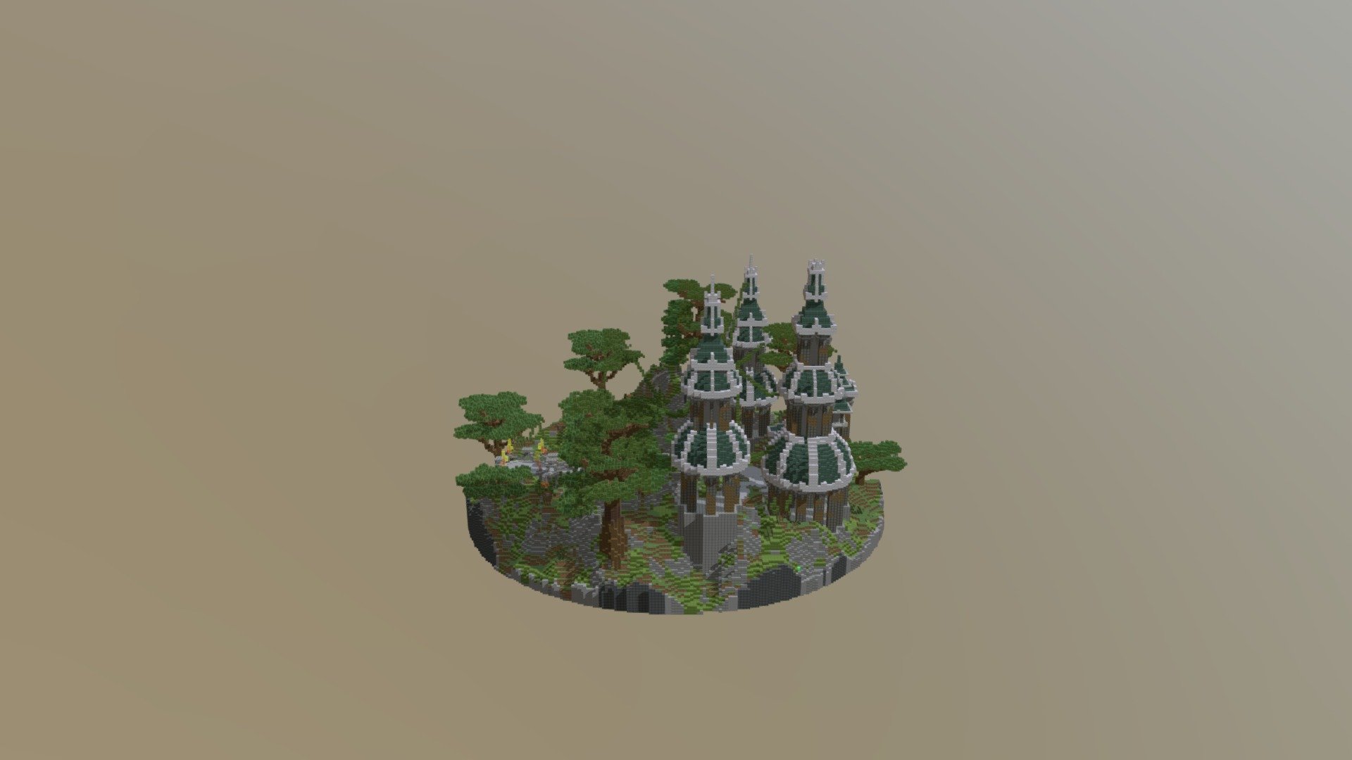 Jungle-PvP-Spawn - 3D model by Evaped (@bn1ck) [751f24a] - Sketchfab
