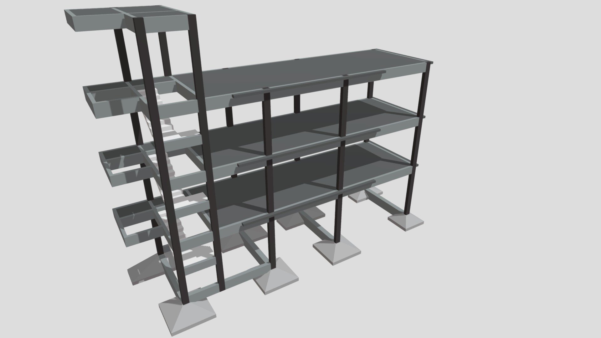 CASA MSB - 3D model by STRUCTEK Engenharia Estrutural (@structek) [7520bcd] - Sketchfab