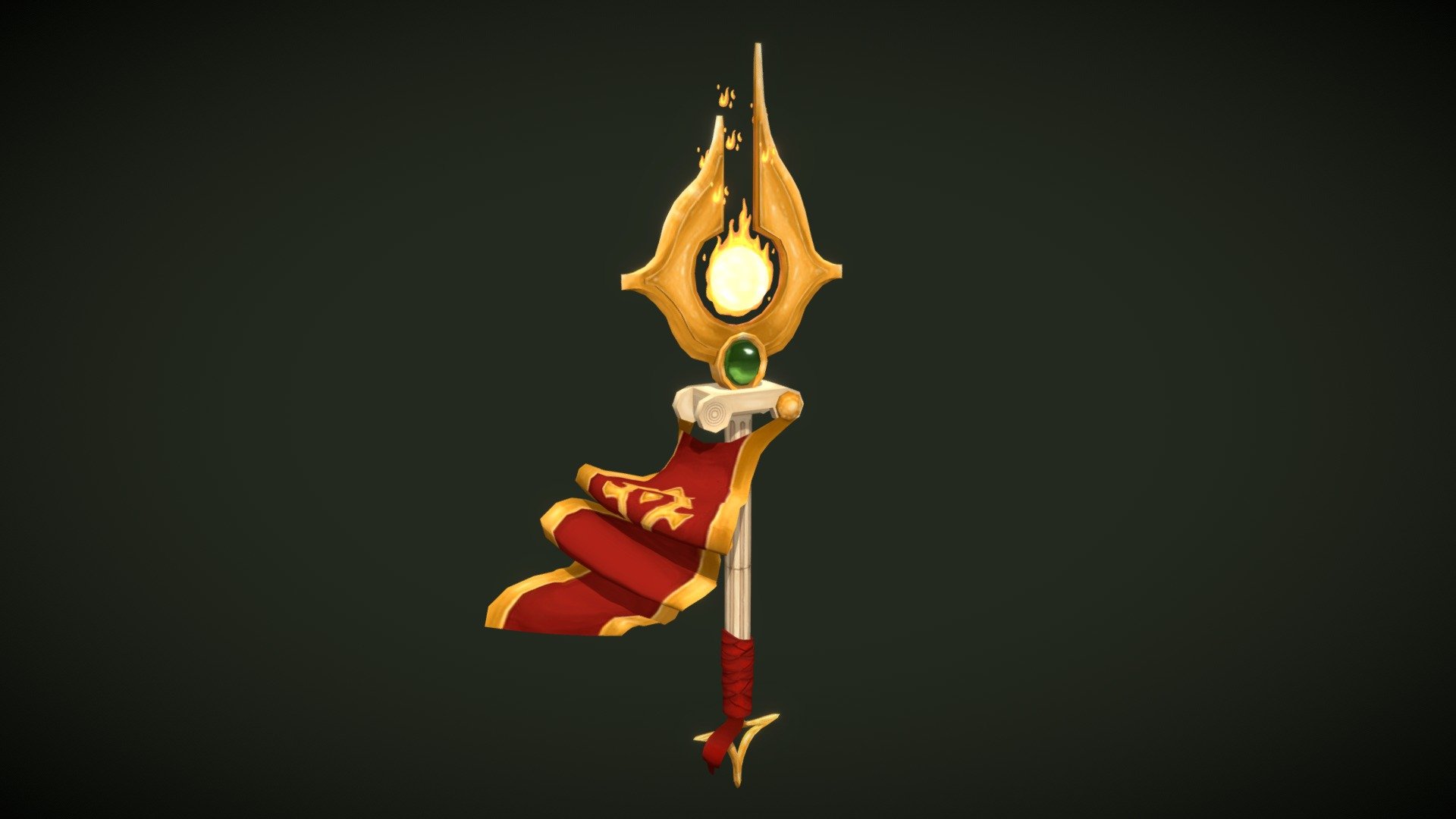 Assignment of Weaponcraft - Blood Elf Staff - 3D model by Faith ...