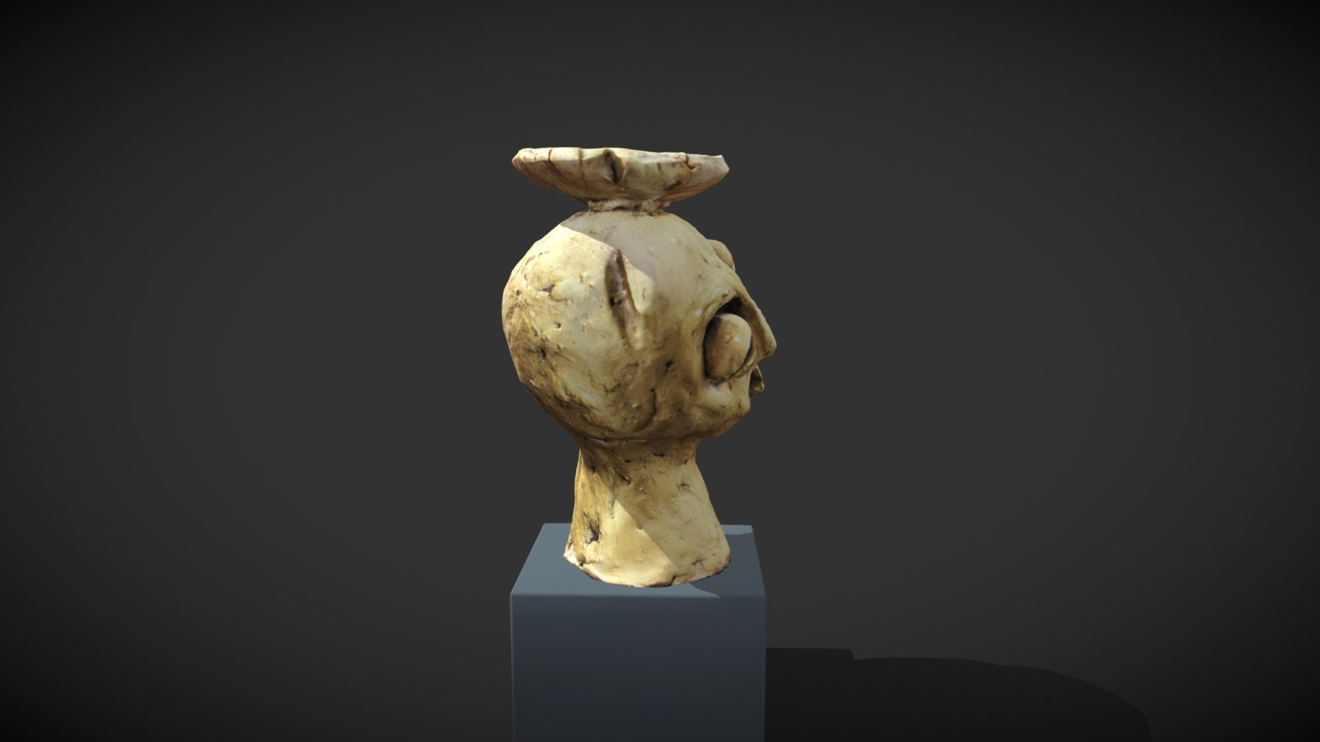 Clay sculpture, unknown artist, Togliatti (RU) - 3D model by M-Dot ...