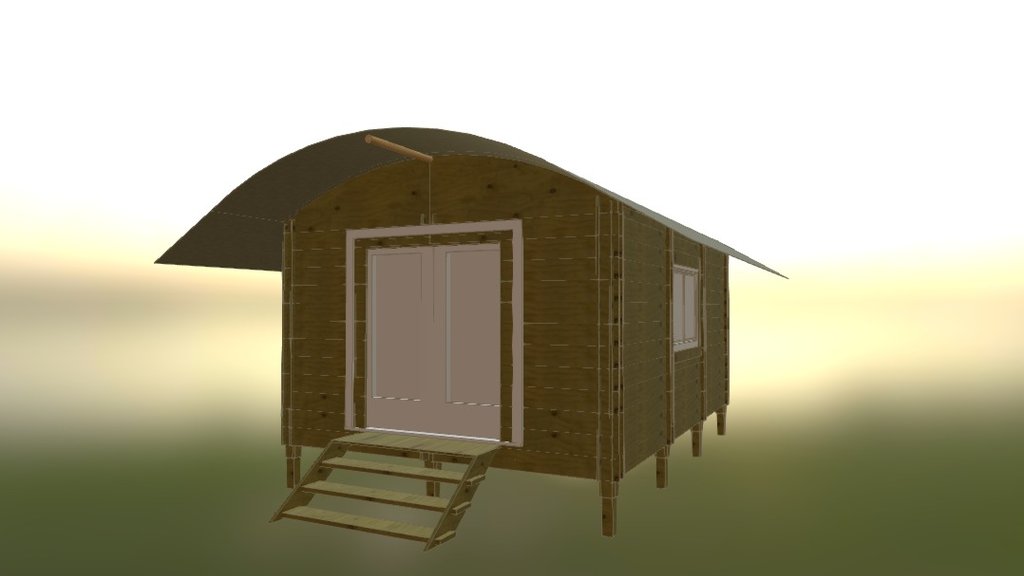 ecoHome round roof - 3D model by yaneperon [75229e8] - Sketchfab