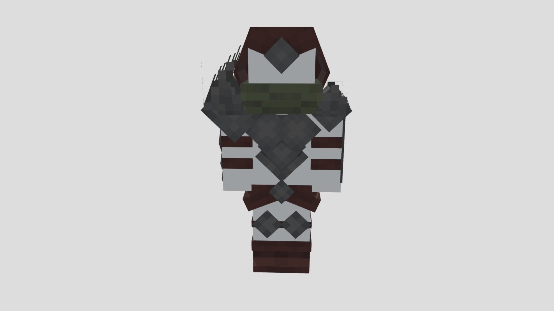 Minecraft Thief RPG armor - 3D model by Kellerzin [7523495] - Sketchfab