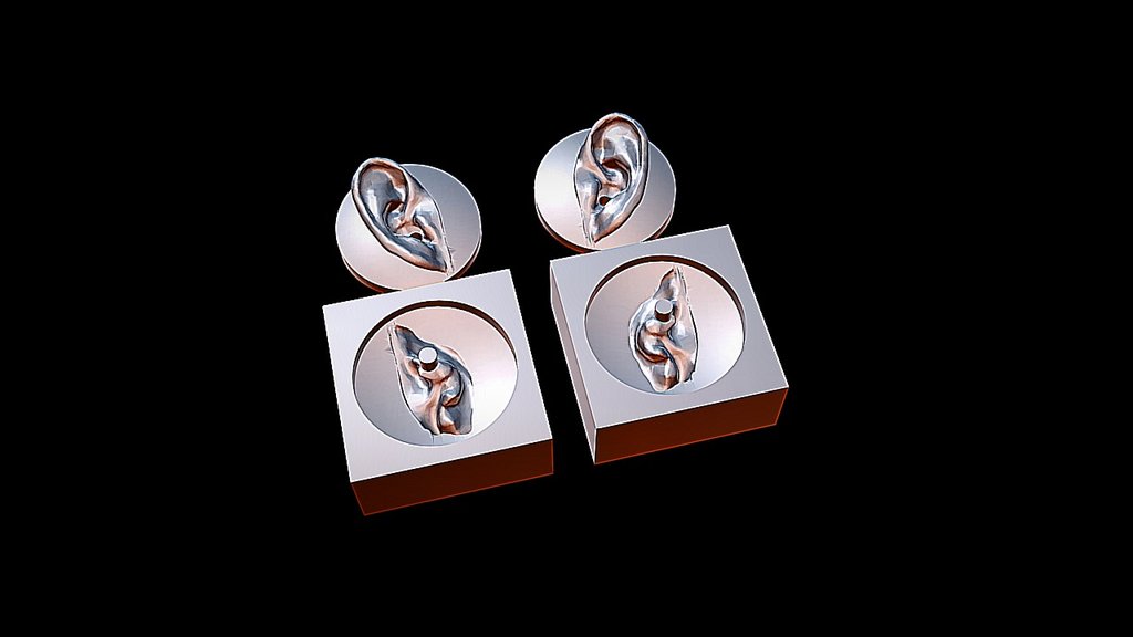 Molde de oreja - ear mold - Download Free 3D model by syrah [7523e04 ...