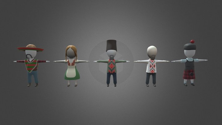 3d_hypercasual 3D models - Sketchfab