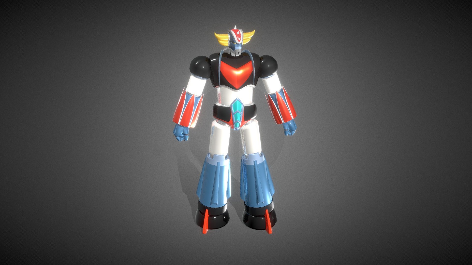 Grendizer - 3D model by pietroraggio78 [7525122] - Sketchfab
