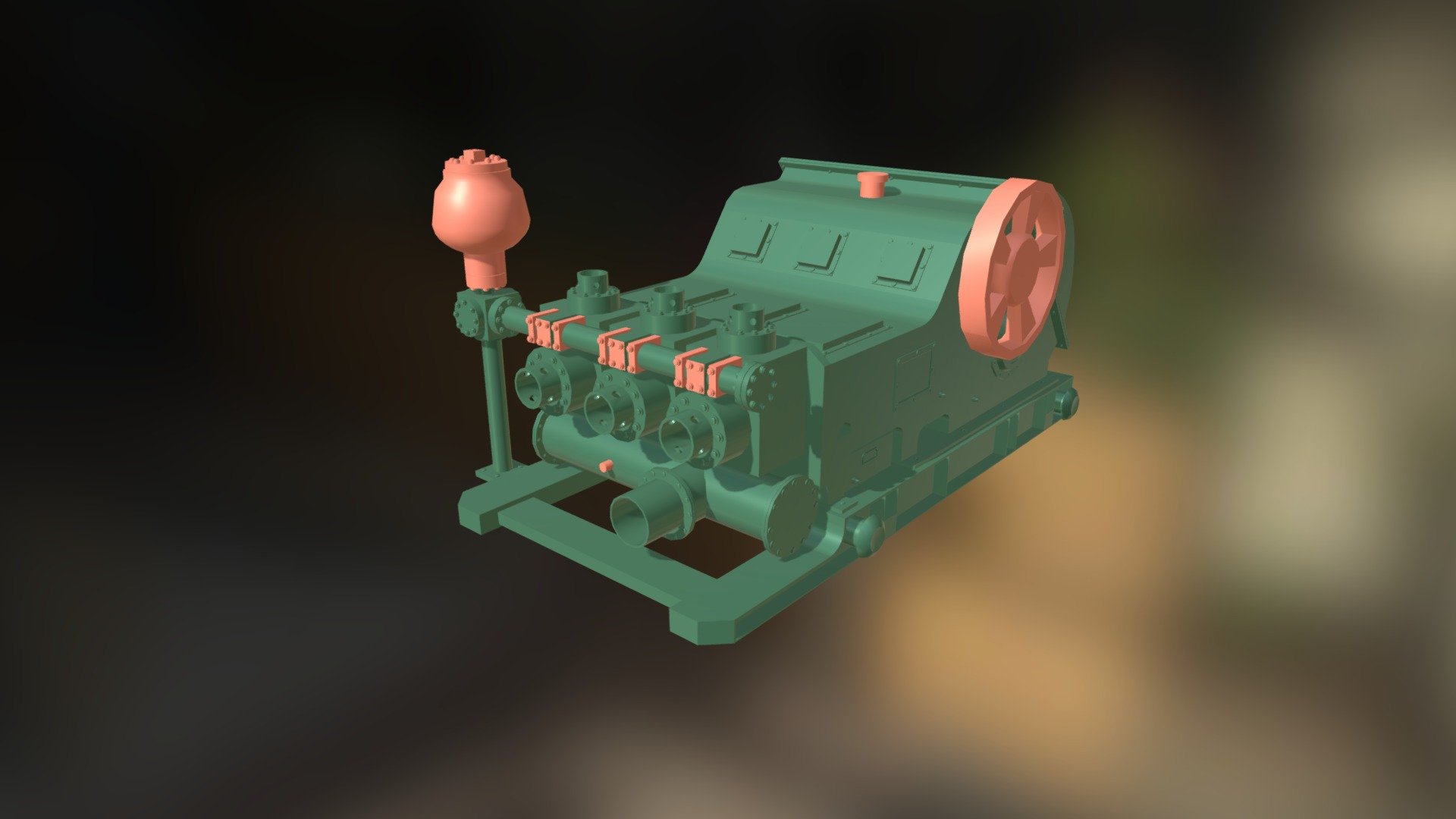 Mud pump - Buy Royalty Free 3D model by JAN1 LAB (@januart1st0101 ...