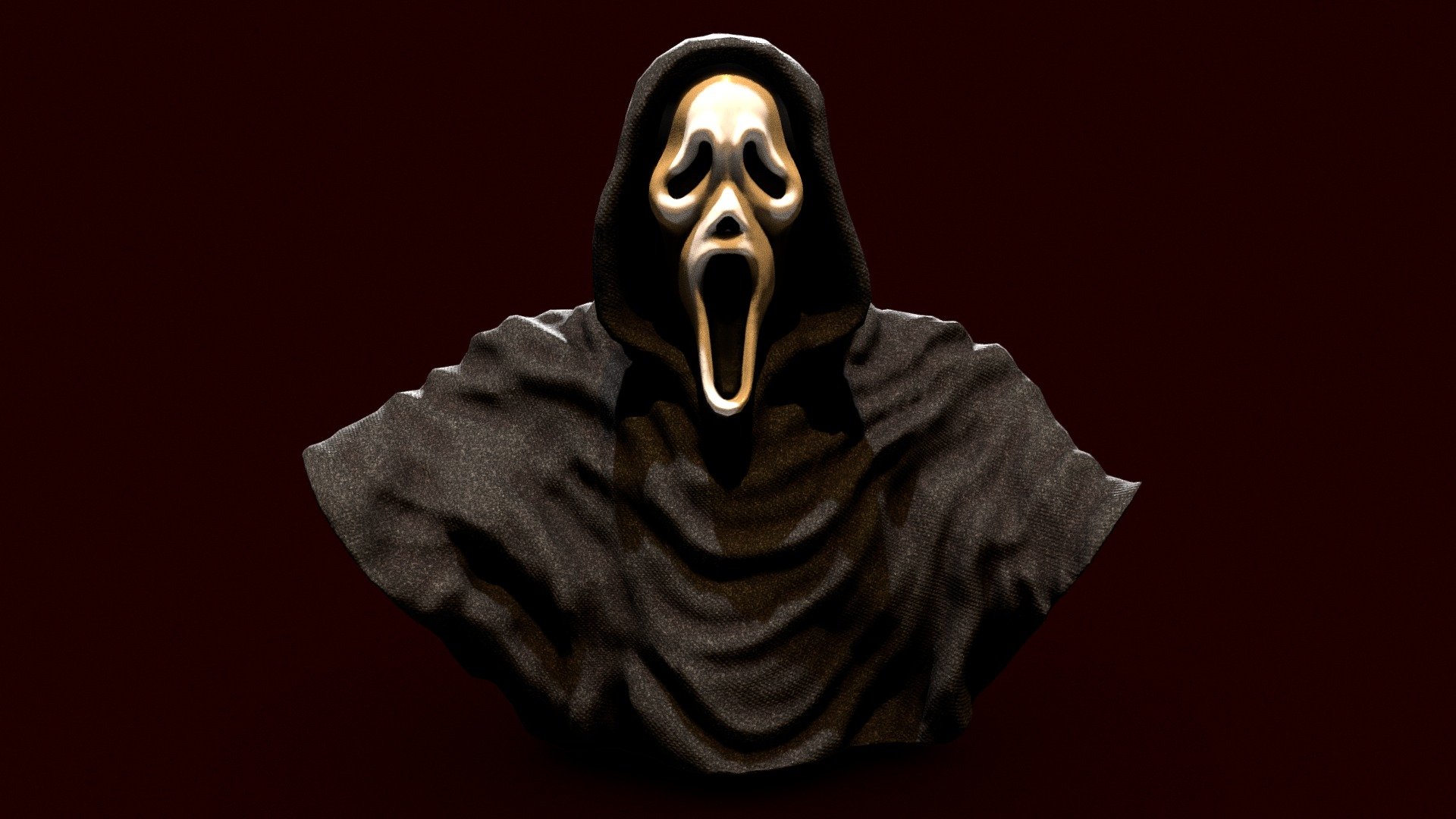 Ghostface Bust - Buy Royalty Free 3D model by EELtooth (@Wobin666 ...