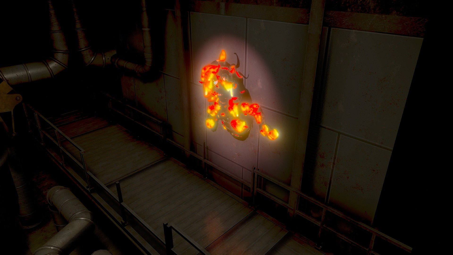 Fnaf SOTM DollHospital Furnace Room - Download Free 3D model by ...
