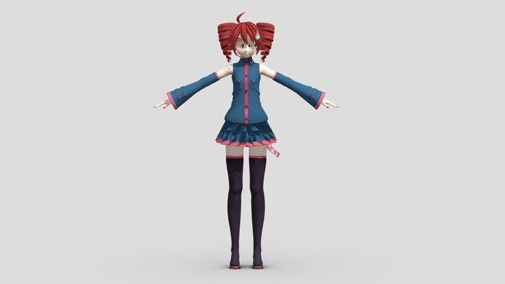 Kasane_teto 3D models - Sketchfab
