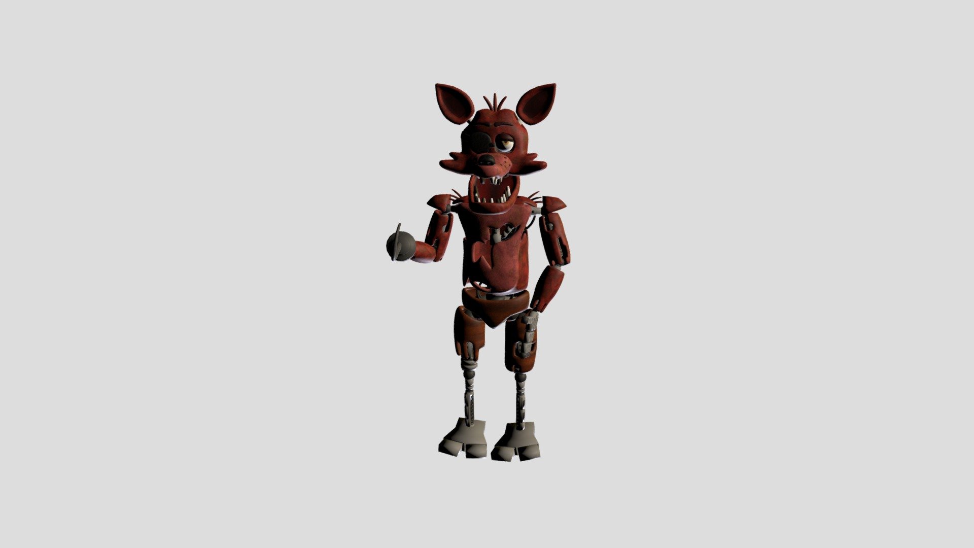 foxy - 3D model by theallknowingpickle [752b361] - Sketchfab