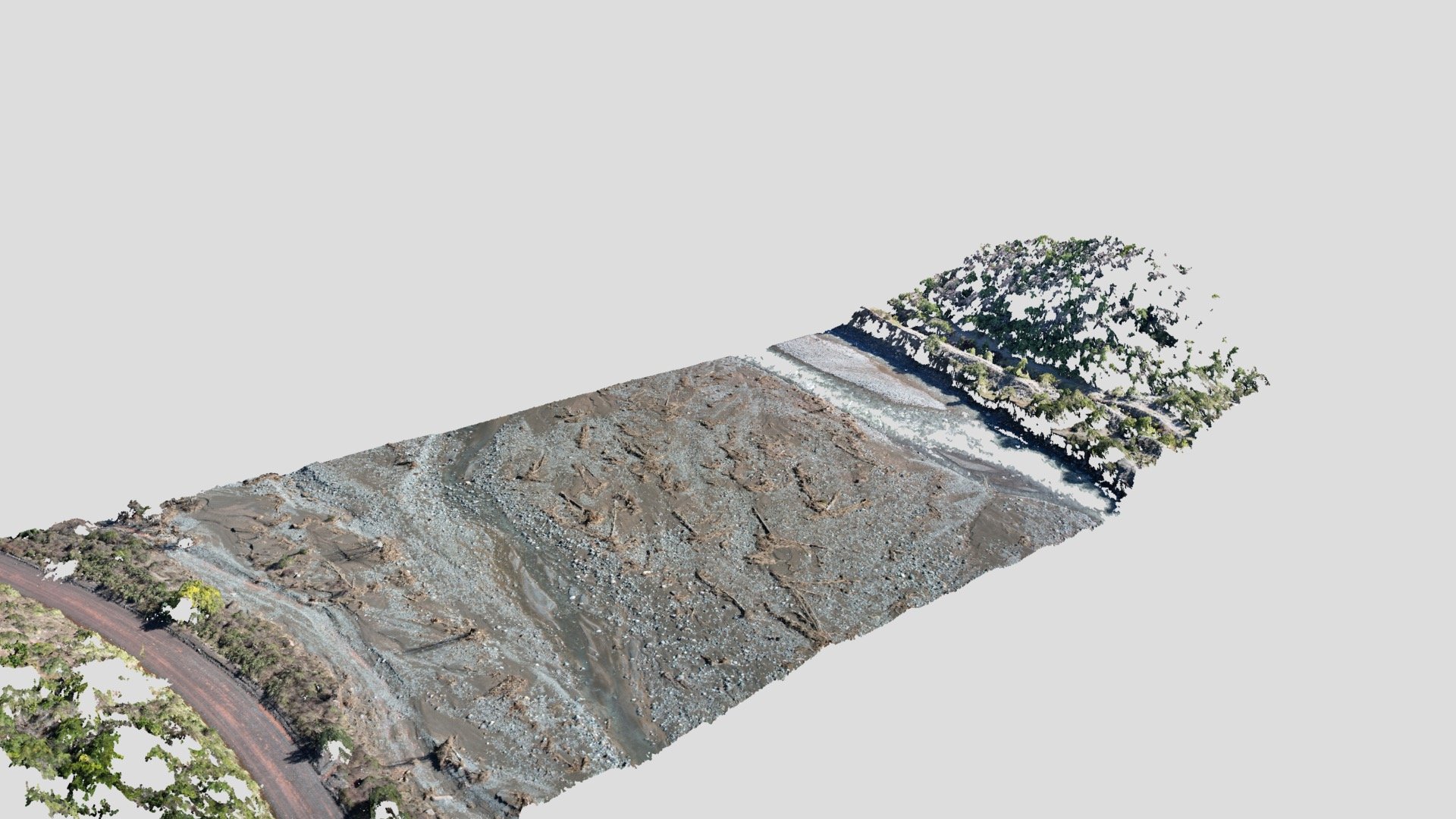 Rio Teno, Chile - 3D model by Sim M. Reaney (@simreaney) [752d467 ...