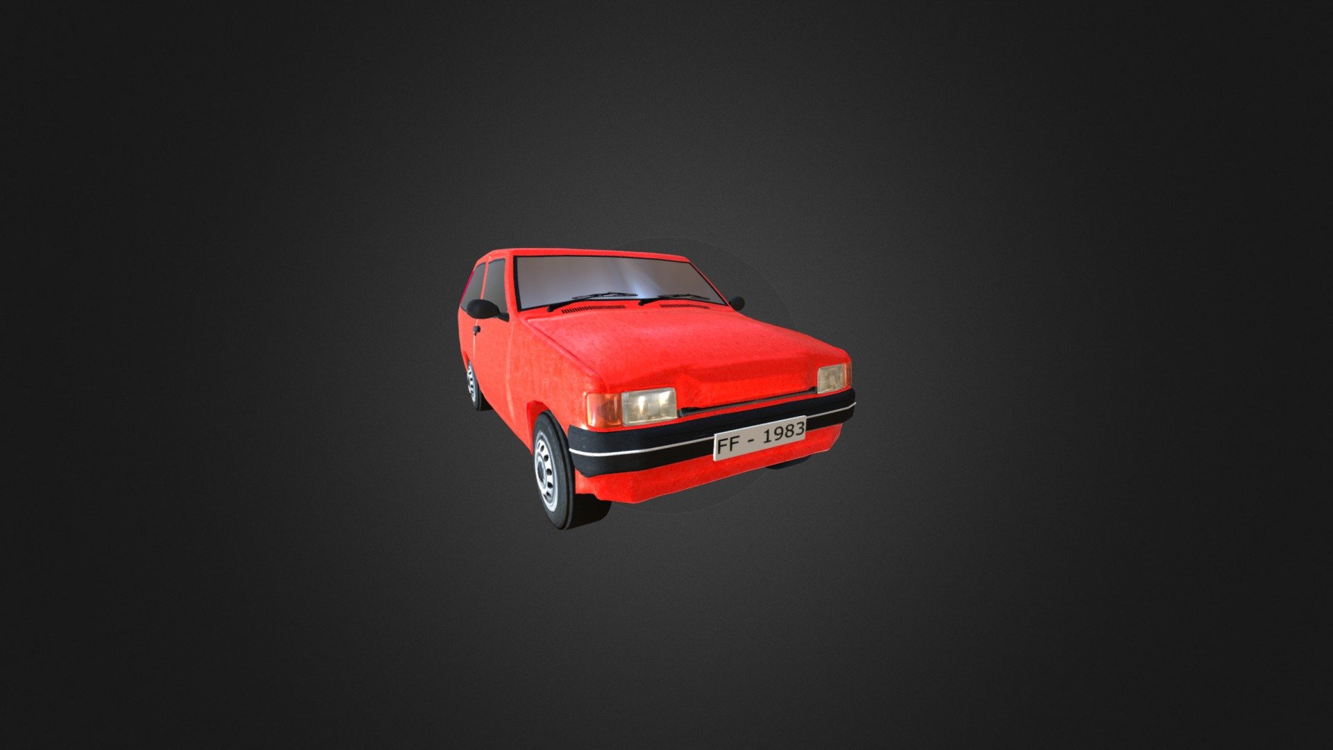 Ford Fiesta MK2 - Buy Royalty Free 3D model by rhcreations [752e6fc ...