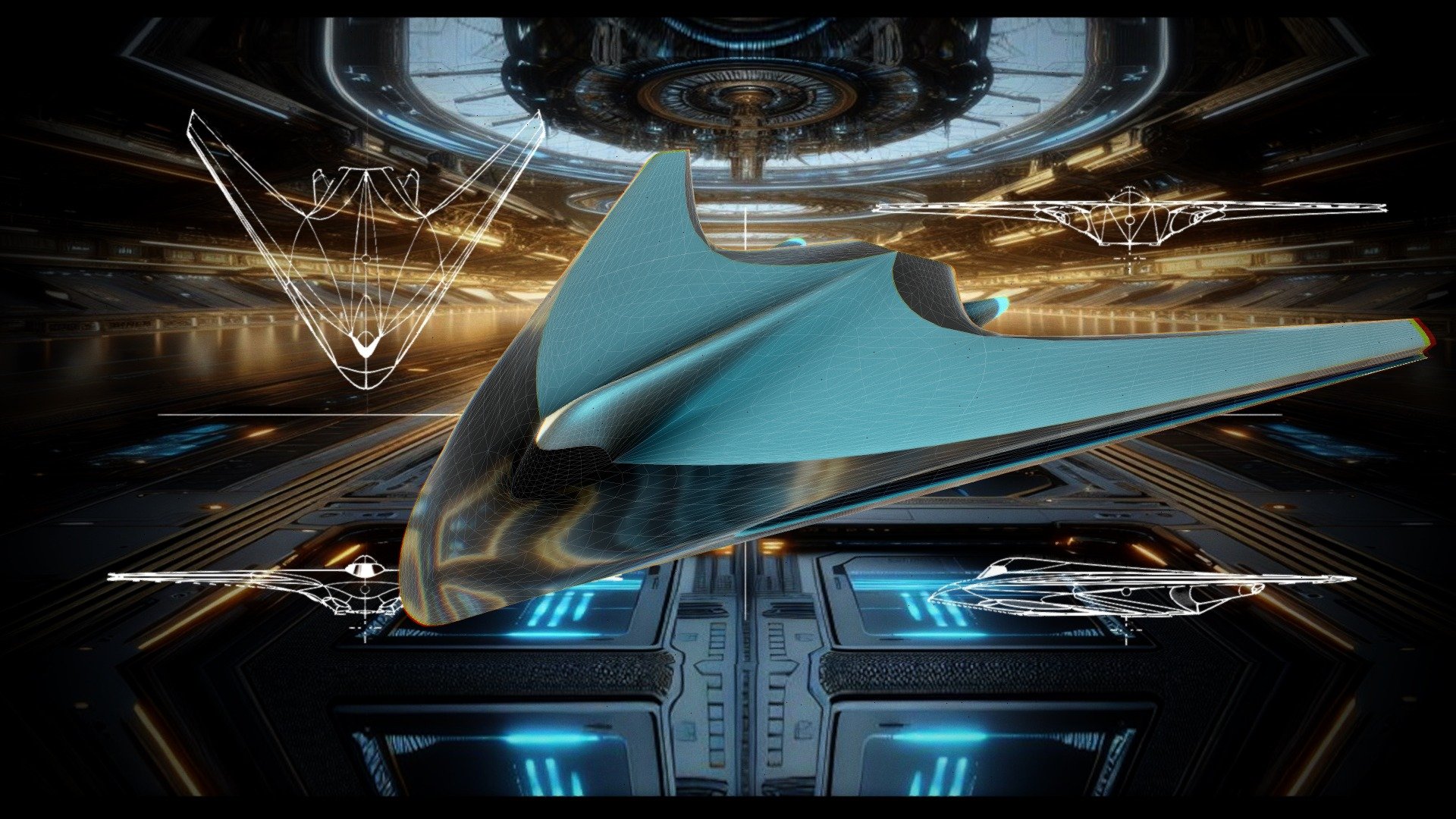 SonicFalcon Stealth Aircraft - Download Free 3D model by VertaScan ...