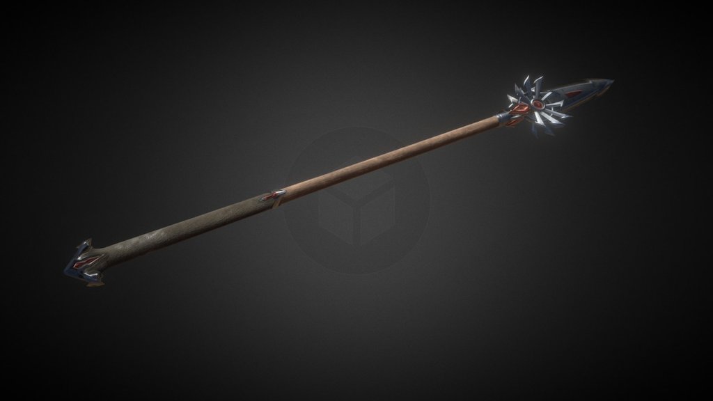 Polearm - 3D model by everbrave [75304cf] - Sketchfab