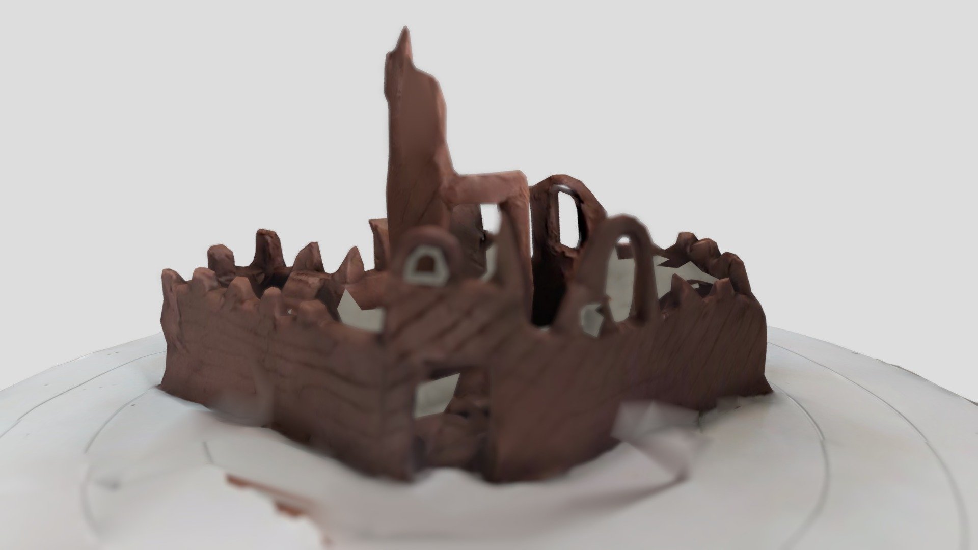 Fort_textured - 3D model by Chaitanya Krishnan (@chaitanyak) [753088b ...
