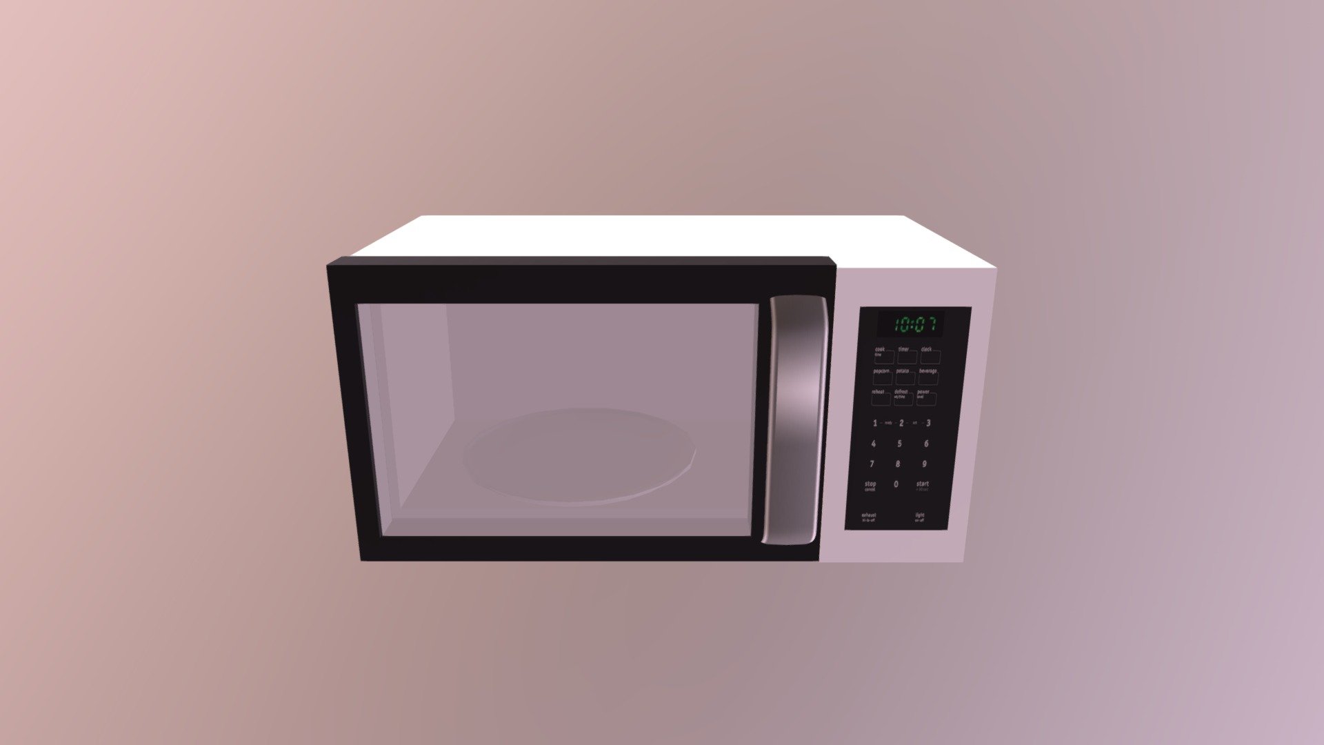 Microwave - 3D model by LucSales [7531ae1] - Sketchfab