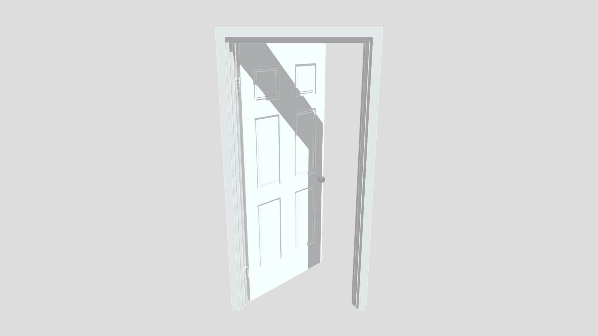 Door & Frame w/ hinges - Download Free 3D model by Hivebody Design ...