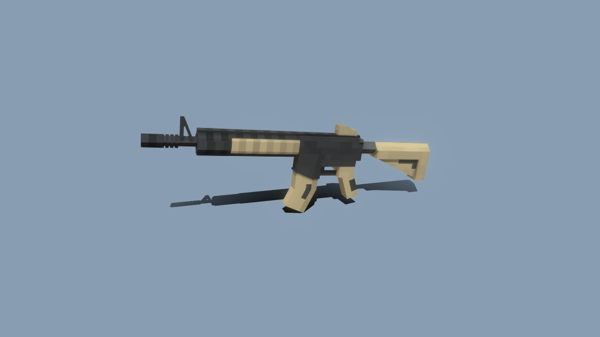 M4A1 SOPMOD - 3D model by BananVovan [7533169] - Sketchfab