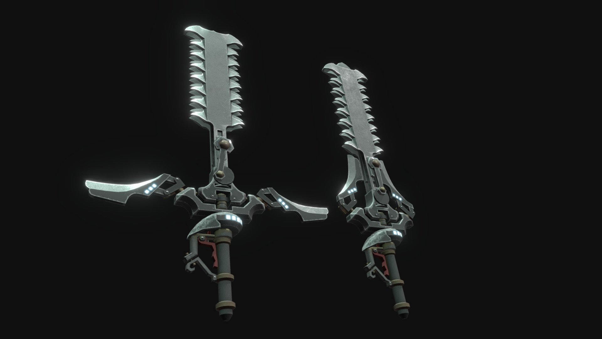 Kurthac's Saw Blade - 3D model by Impbyte Interactive (@Impbyte ...