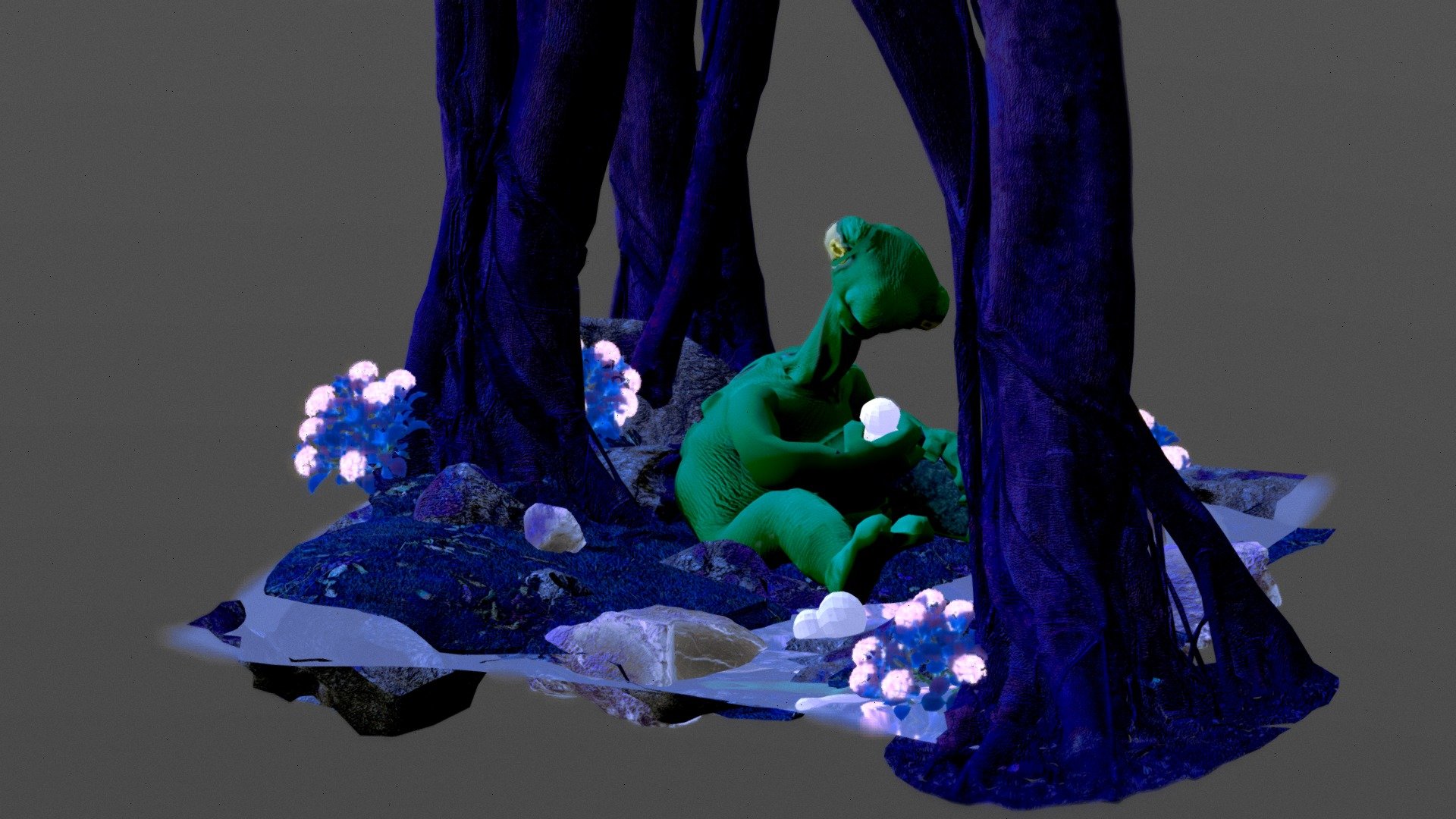 Escena Alien - 3D model by LumiosEdier (@Lumios191) [7534a4b] - Sketchfab