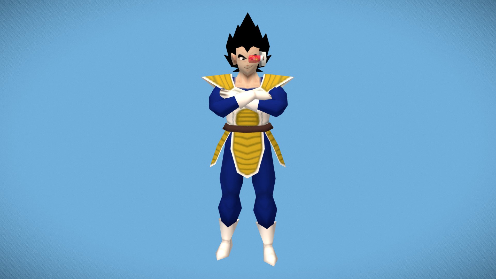 Vegeta - 3D model by Amaruuk [7535870] - Sketchfab