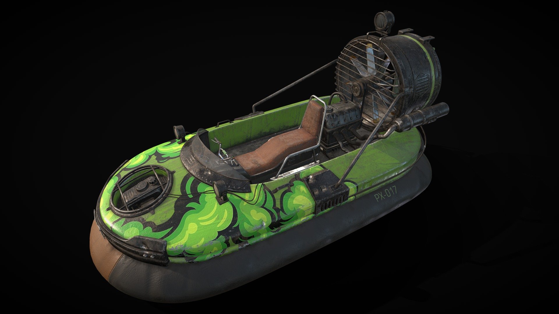 Hovercraft inspired by Far Cry 6 game - Download Free 3D model by ...