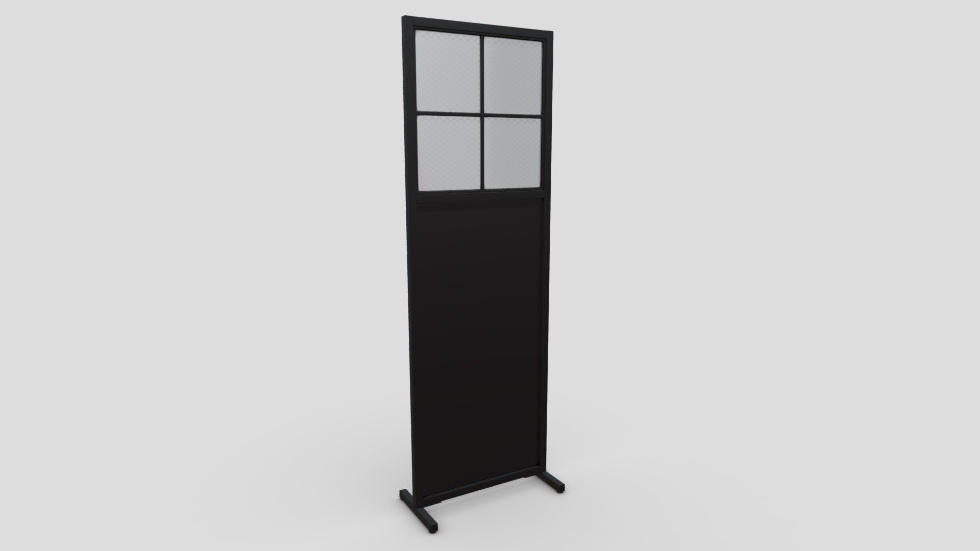 Tinwood Glass Iron Partition 600 - Buy Royalty Free 3D model by ...